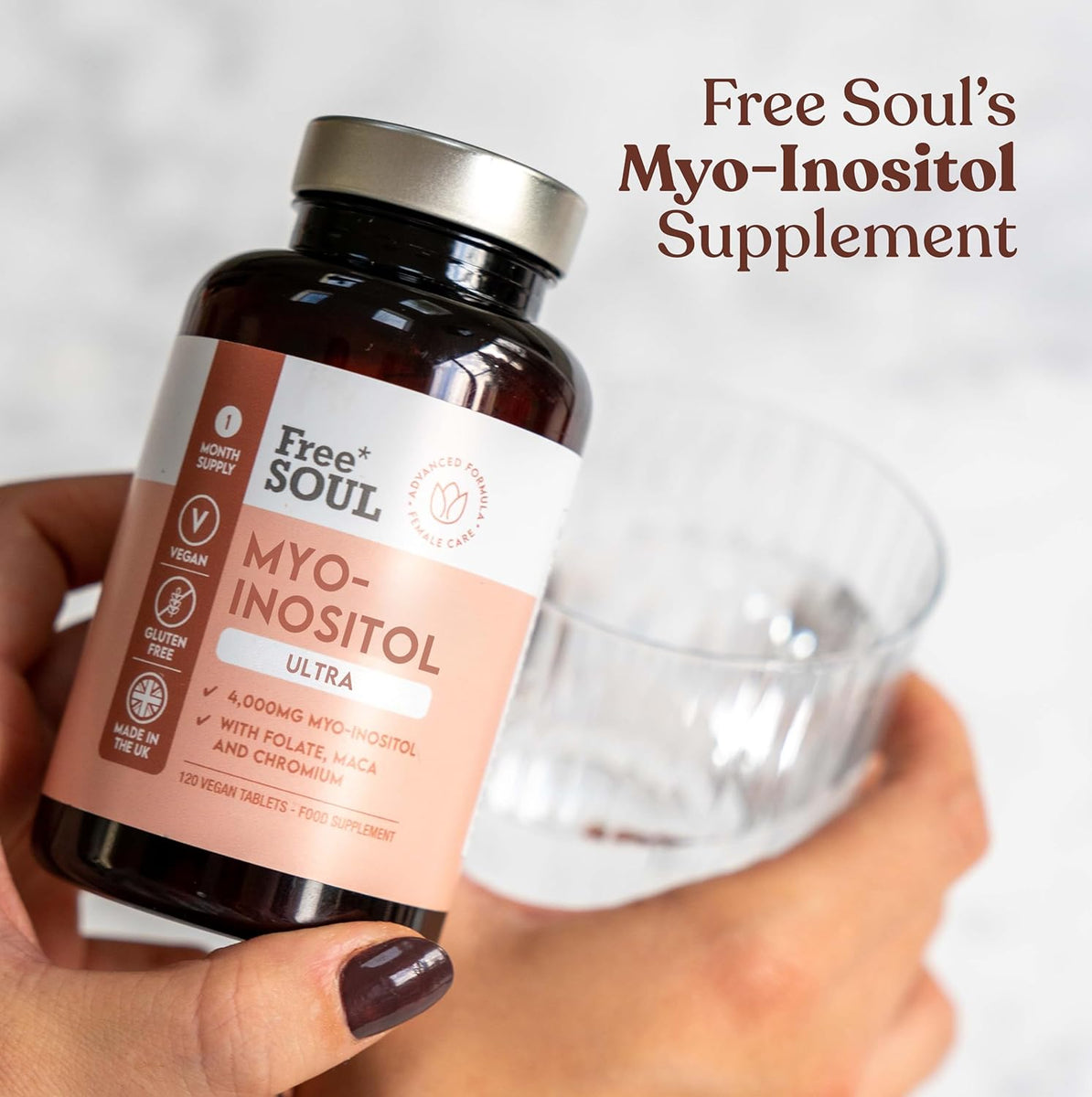 Free Soul Myo-Inositol Supplement | Vegan and Gluten Free