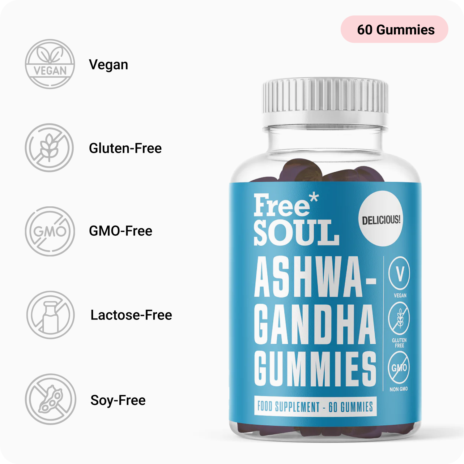 Ashwagandha Gummies – Free Soul