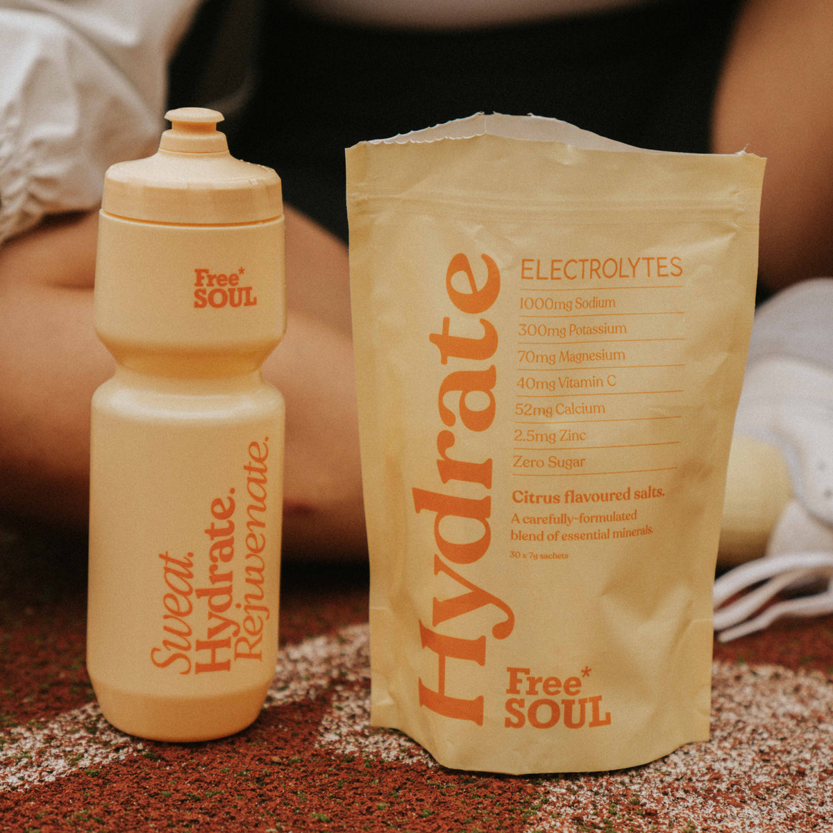 Free Soul Hydrate Water Bottle | Hydration on the Go