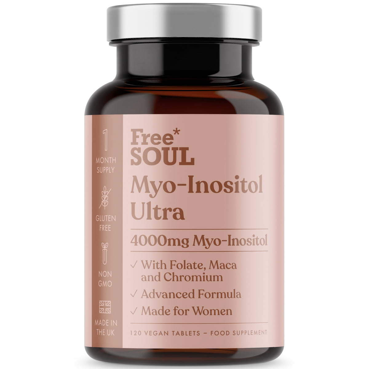 Free Soul Myo-Inositol Supplement | Vegan and Gluten Free